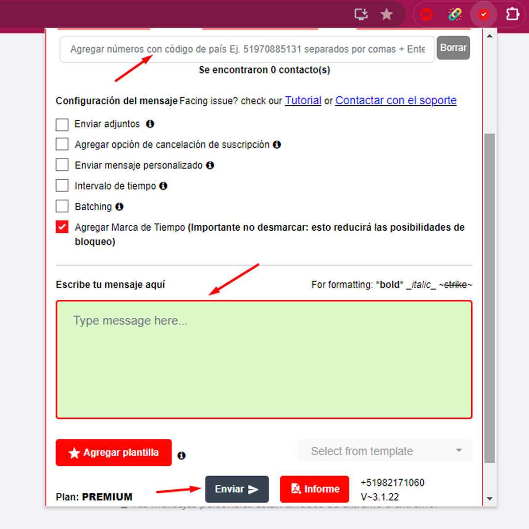 Metjet - WA Bulk Message Sender